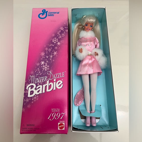 Mattel | Toys | Barbie Winter Dazzle Doll Special Edition 997 General Mills 18456 Mattel Nib ...